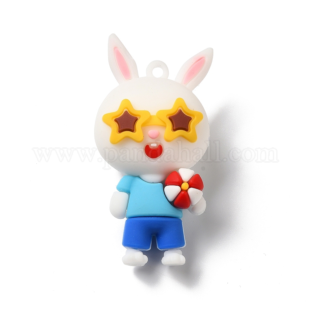 Wholesale PVC Plastic Cartoon Big Pendants - Pandahall.com