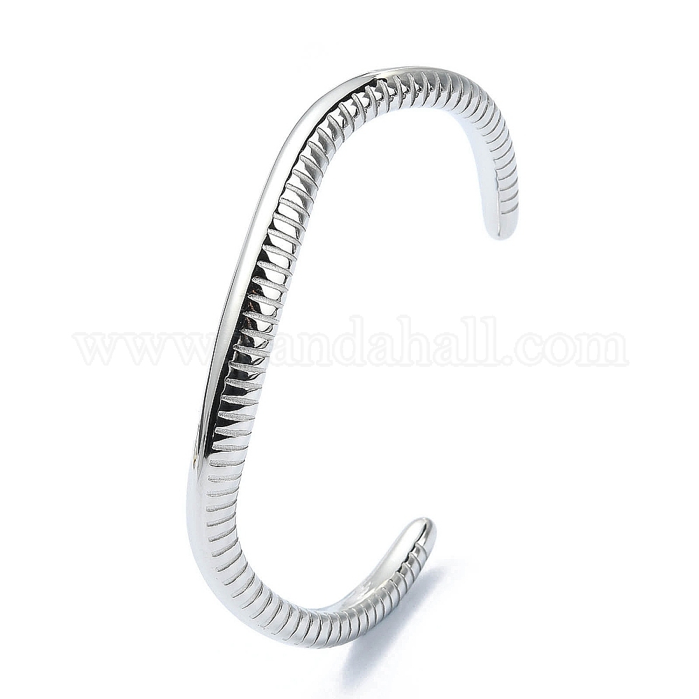 Wholesale Non-Tarnish 304 Stainless Steel Snakes Cuff Bangles ...