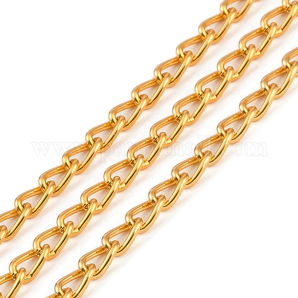 Wholesale Rack Plating Aluminium Curb Chain - Pandahall.com