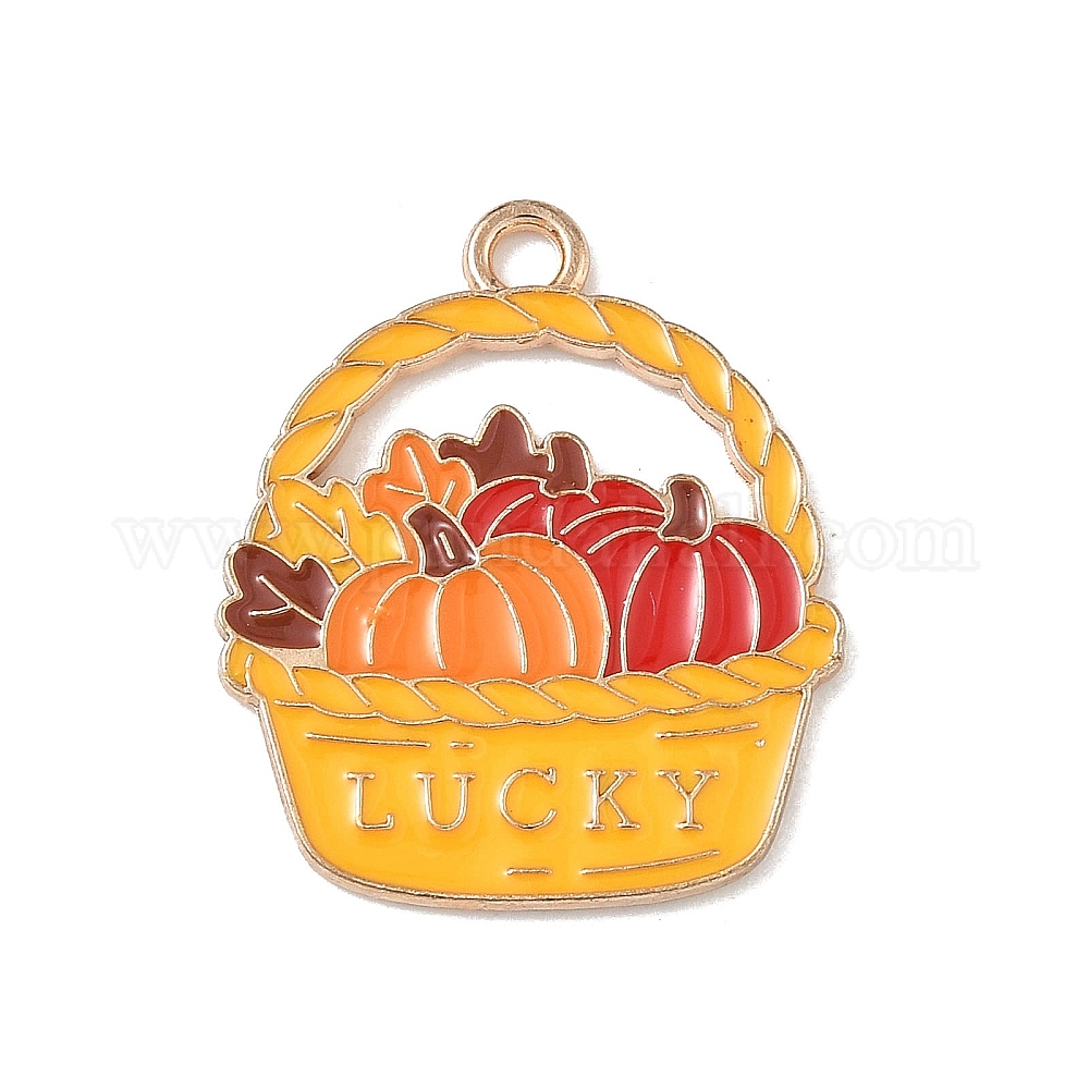 Wholesale Thanksgiving Day Alloy Enamel Pendants - Pandahall.com