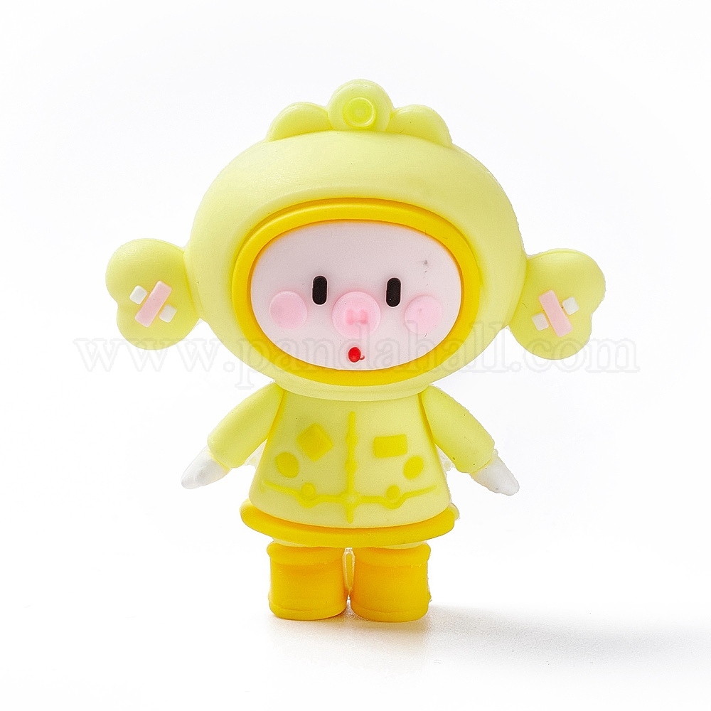 Wholesale PVC Plastic Cartoon Pendants - Pandahall.com