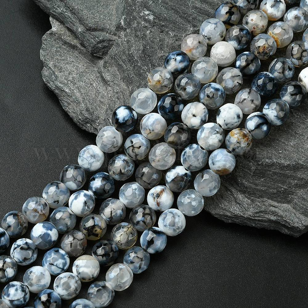 Wholesale Colored Natural Fire Crackle Agate Beads Strings - Pandahall.com