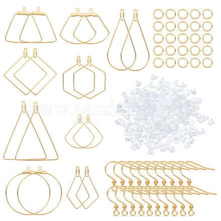 Triangle earring findings store