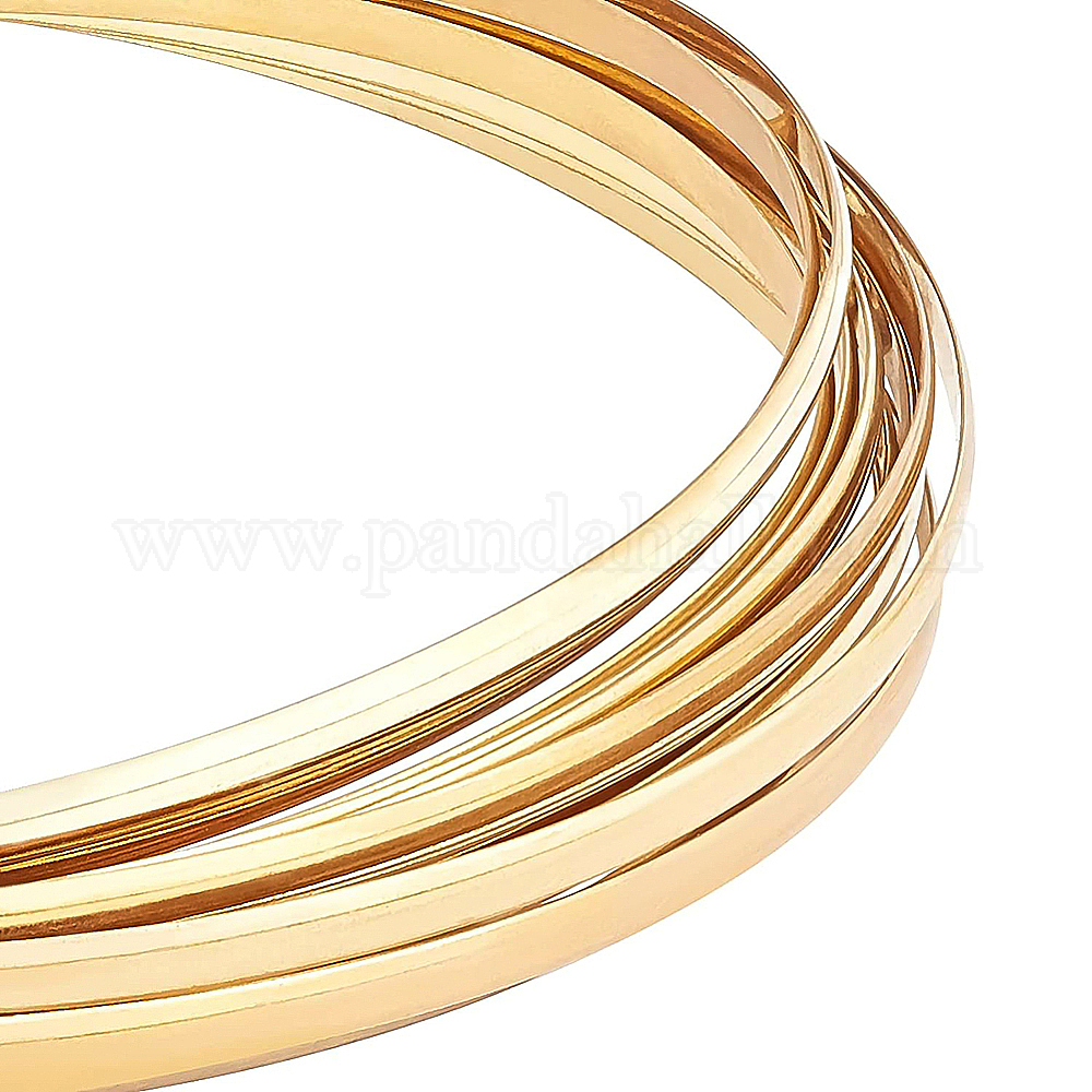 Wholesale Half Round Brass Wire for Jewelry Making - Pandahall.com