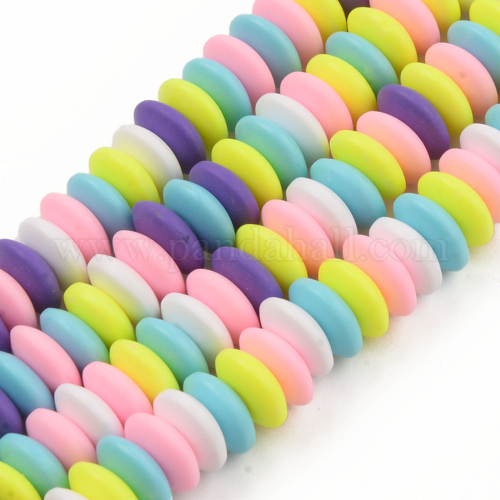 Wholesale Handmade Polymer Clay Beads Strands - Pandahall.com
