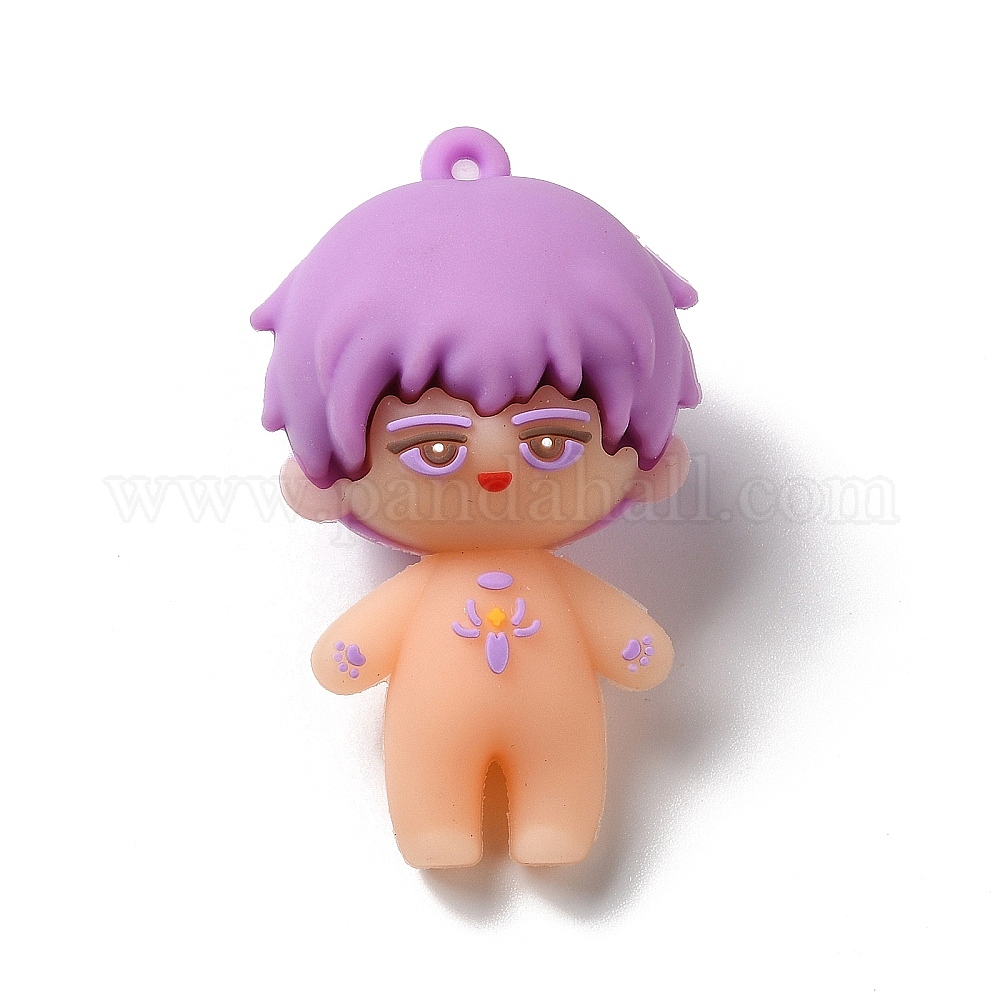 Wholesale PVC Plastic Cartoon Big Pendants - Pandahall.com