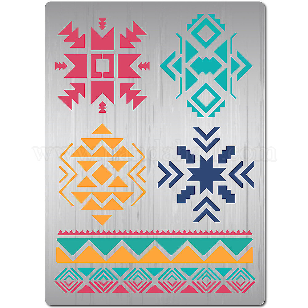 Wholesale Ethnic Aztec Theme Stainless Steel Metal Cutting Dies ...