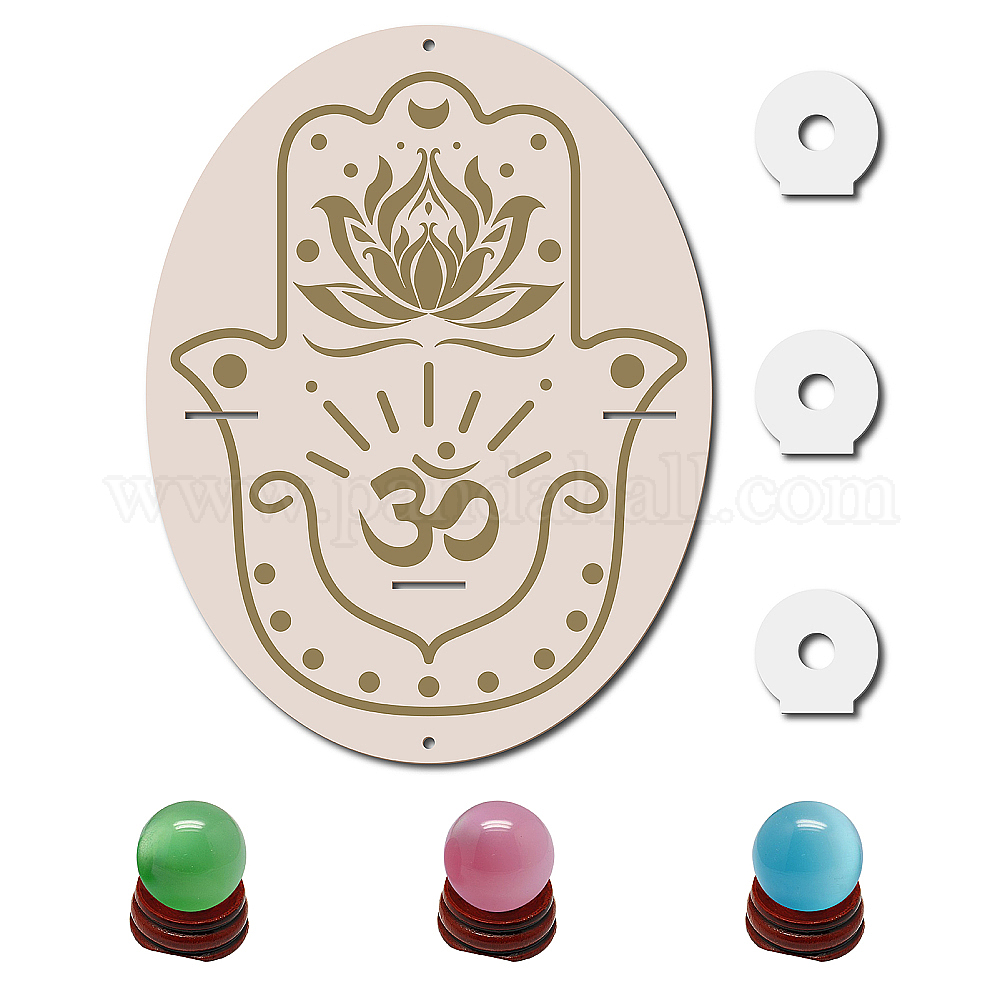 Wholesale Oval Wooden Tarot Plates - Pandahall.com