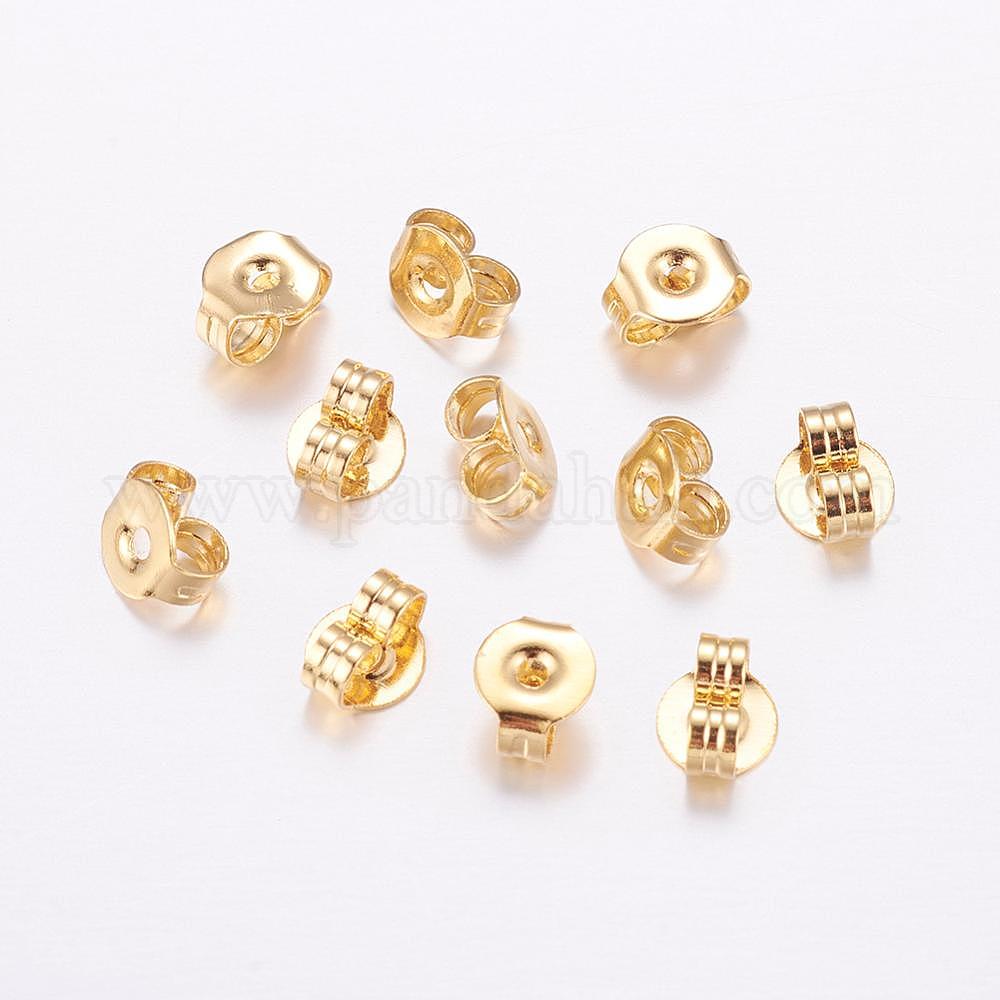Wholesale Brass Ear Nuts - Pandahall.com