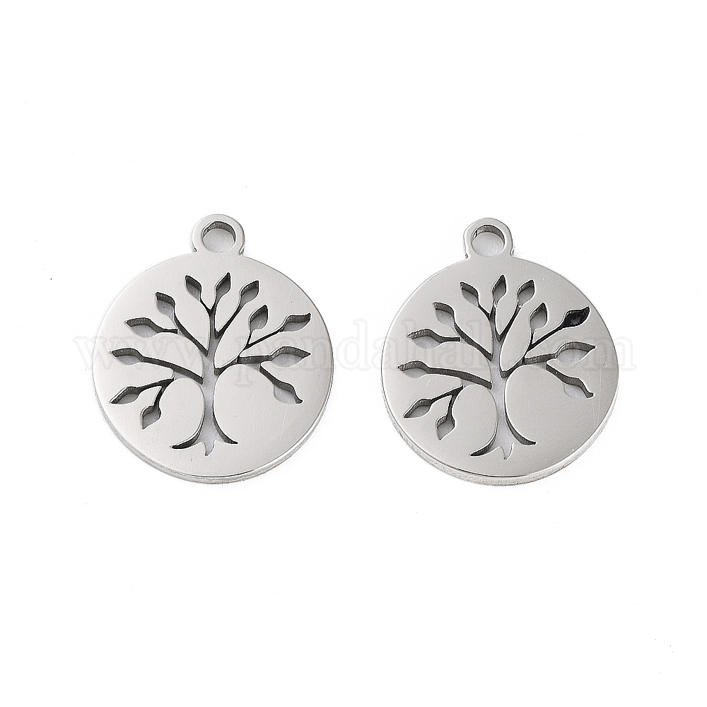 Wholesale Non-Tarnish 316 Surgical Stainless Steel Charms - Pandahall.com