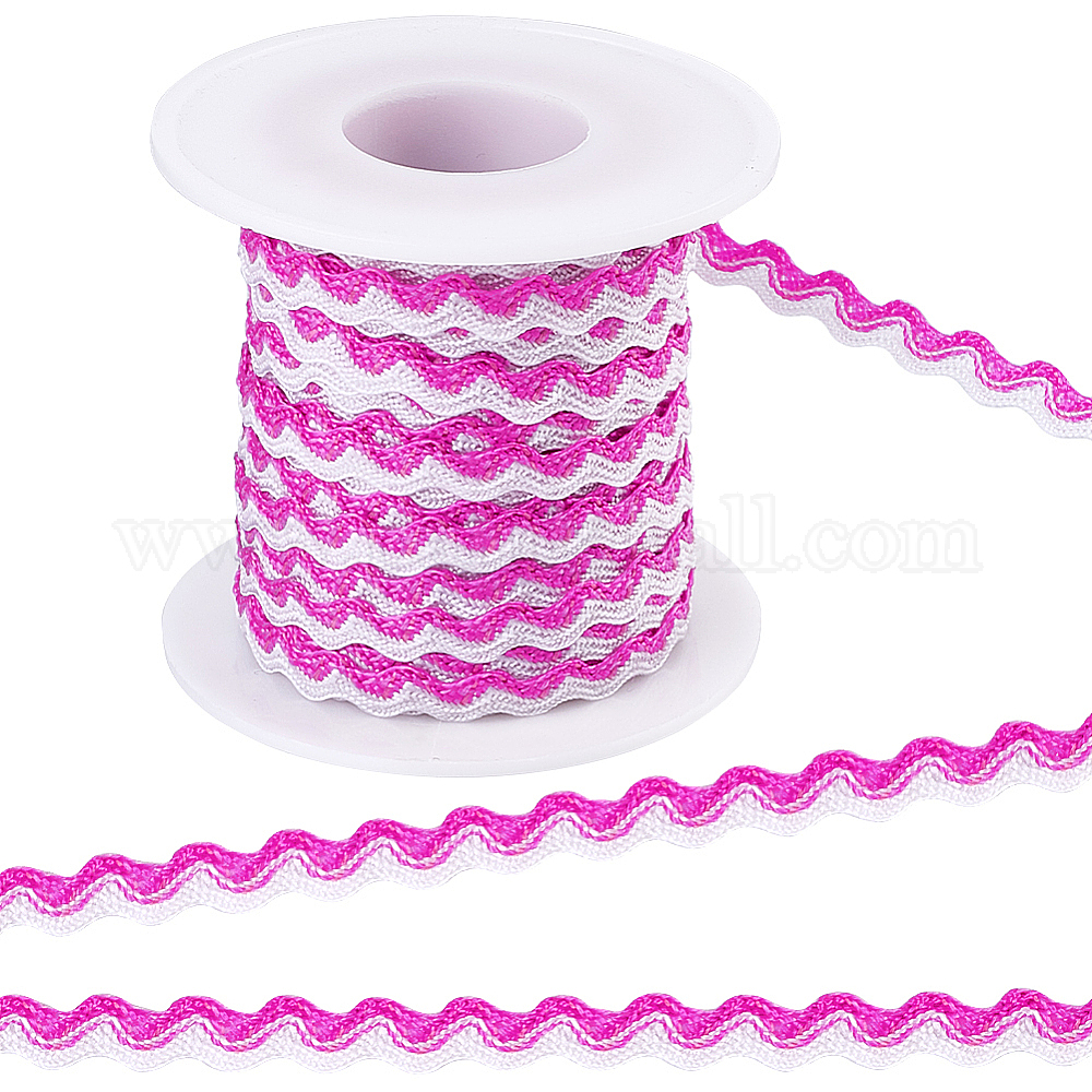 Wholesale Gorgecraft Two Tone Polyester Wavy Fringe Trim Ribbon - Pandahall.com