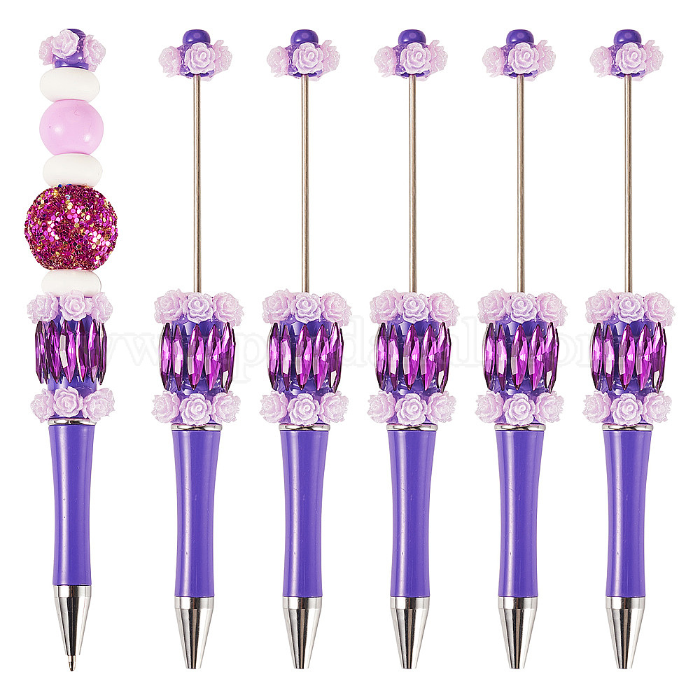 Wholesale Flower Plastic Ballpoint Pen - Pandahall.com