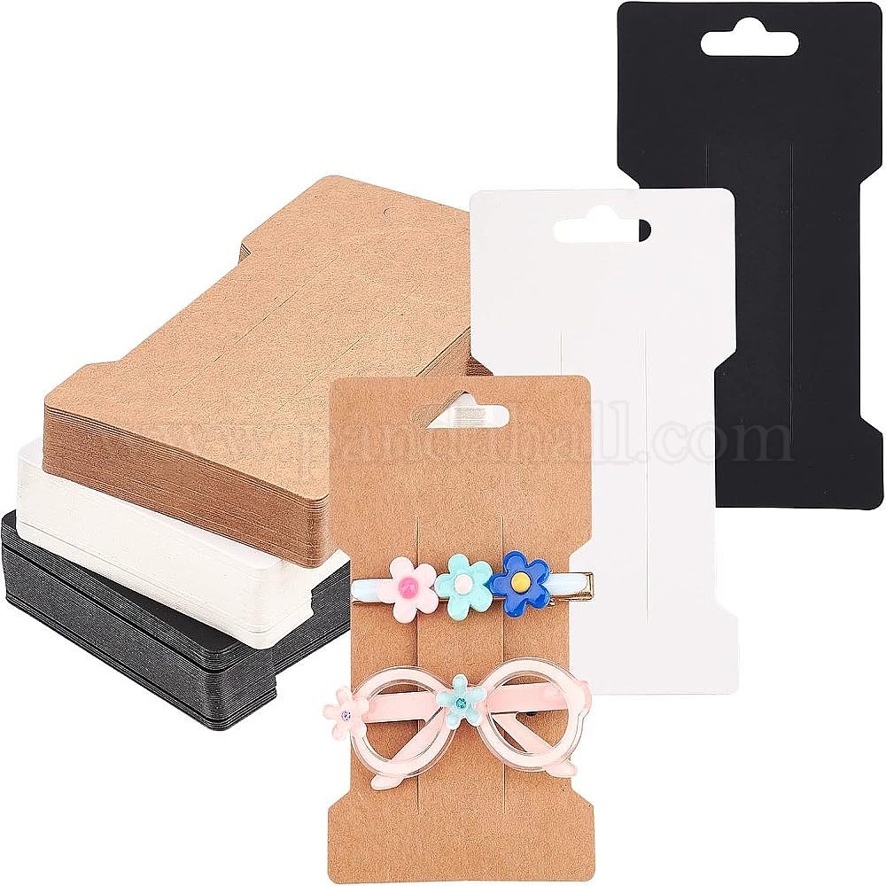 Wholesale Cardboard Paper Hair Clip Display Cards - Pandahall.com