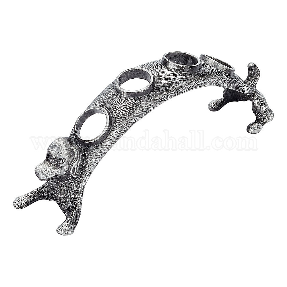 Wholesale 4-Hole Zinc Alloy Wine Cork Display Rack - Pandahall.com