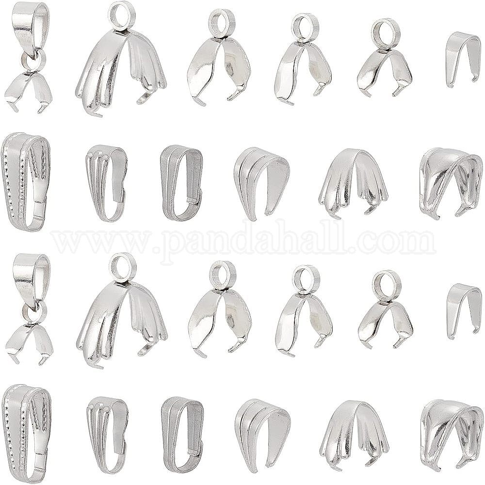 Wholesale 120Pcs Bail Kit for DIY Pendant Making - Pandahall.com