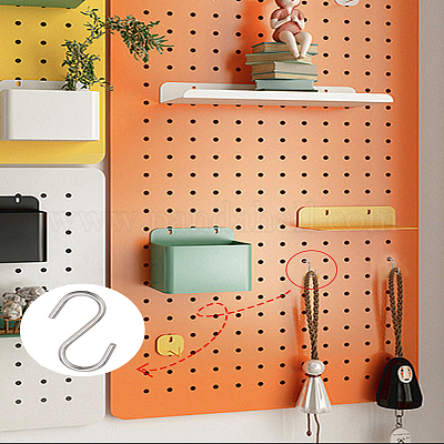 Wholesale 100Pcs 304 Stainless Steel S Hook Clasps - Pandahall.com