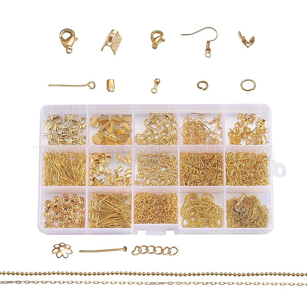 Wholesale Metal Jewelry Findings Kits - Pandahall.com