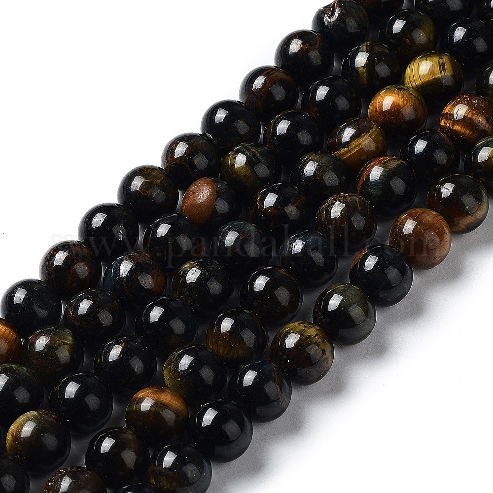 Wholesale Natural Tiger Eye Dyed Beads Strands - Pandahall.com