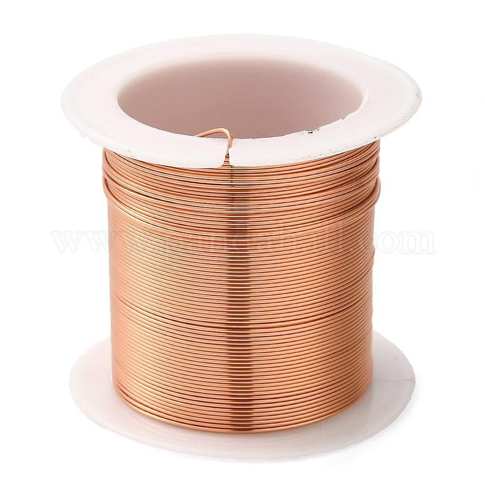Wholesale Round Copper Beading Wire for Jewelry Making - Pandahall.com