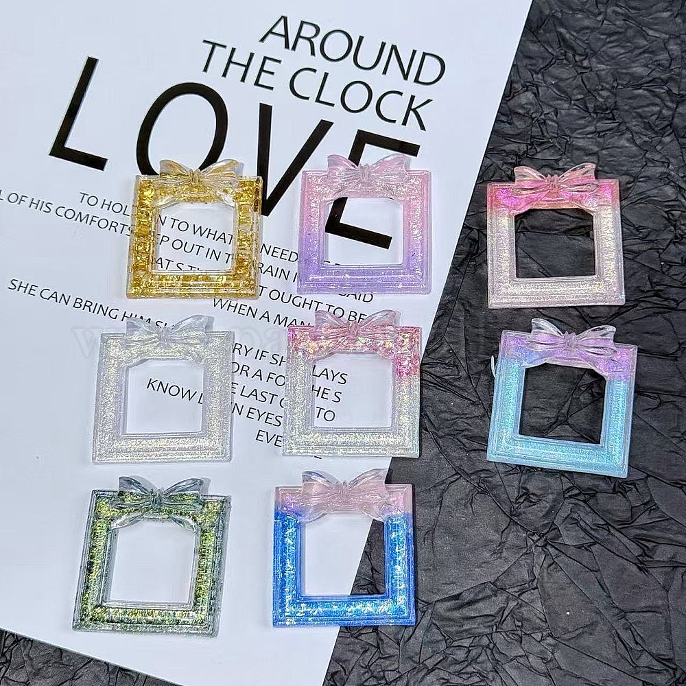 Wholesale Luminous Resin Mini Photo Frames - Pandahall.com