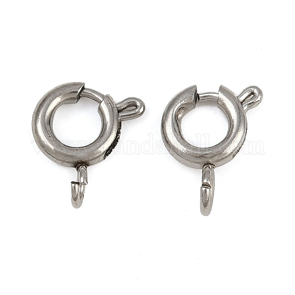 Wholesale 304 Stainless Steel Spring Ring Clasps - Pandahall.com
