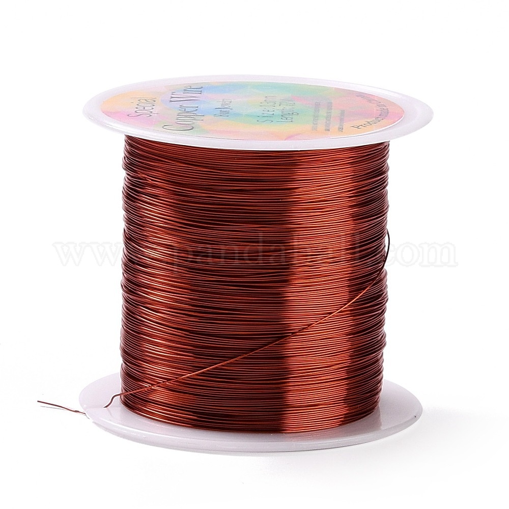 Wholesale Round Copper Beading Wire for Jewelry Making - Pandahall.com