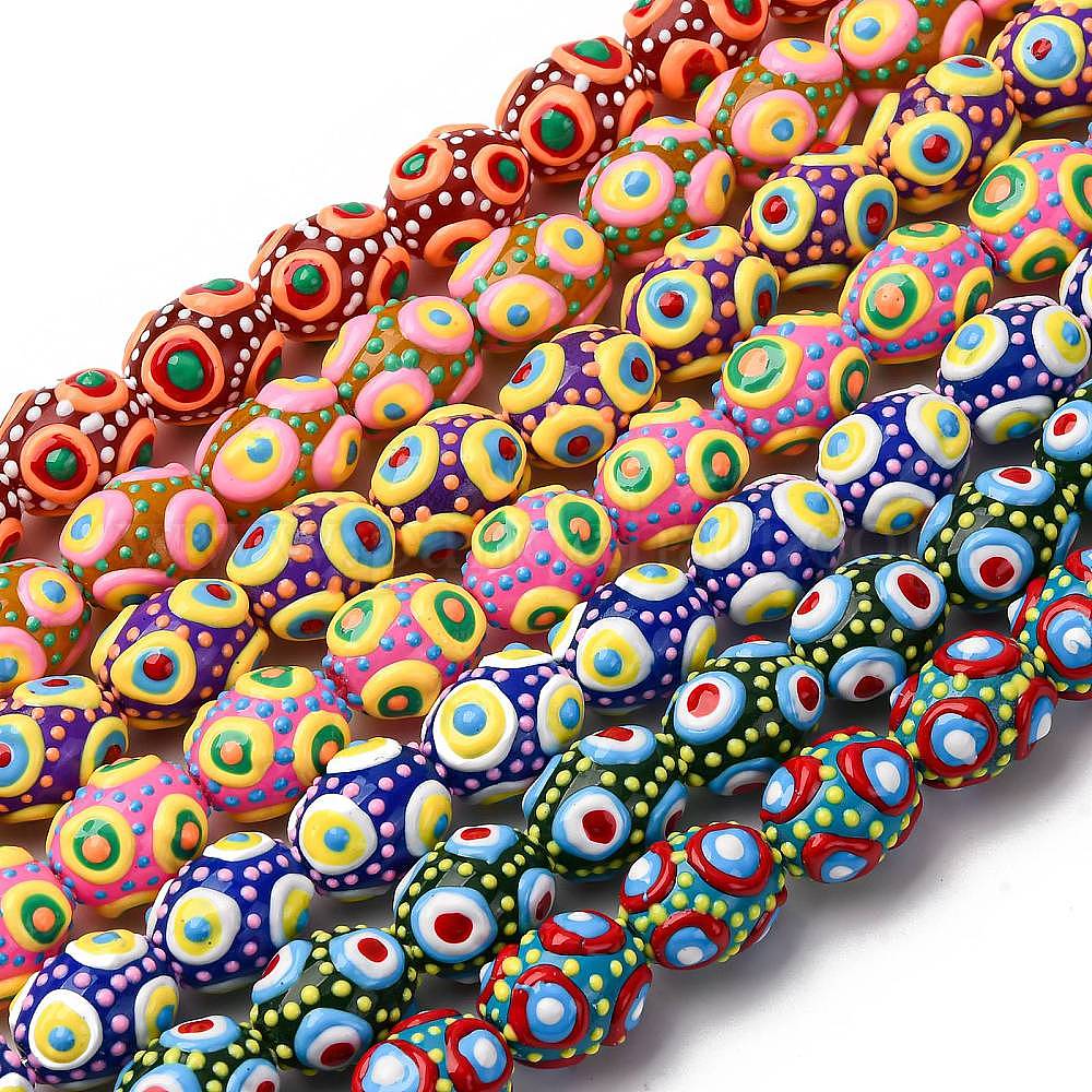 Wholesale Glass Enamel Beads - Pandahall.com