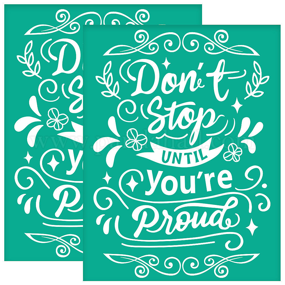 Wholesale Self-Adhesive Silk Screen Printing Stencils - Pandahall.com