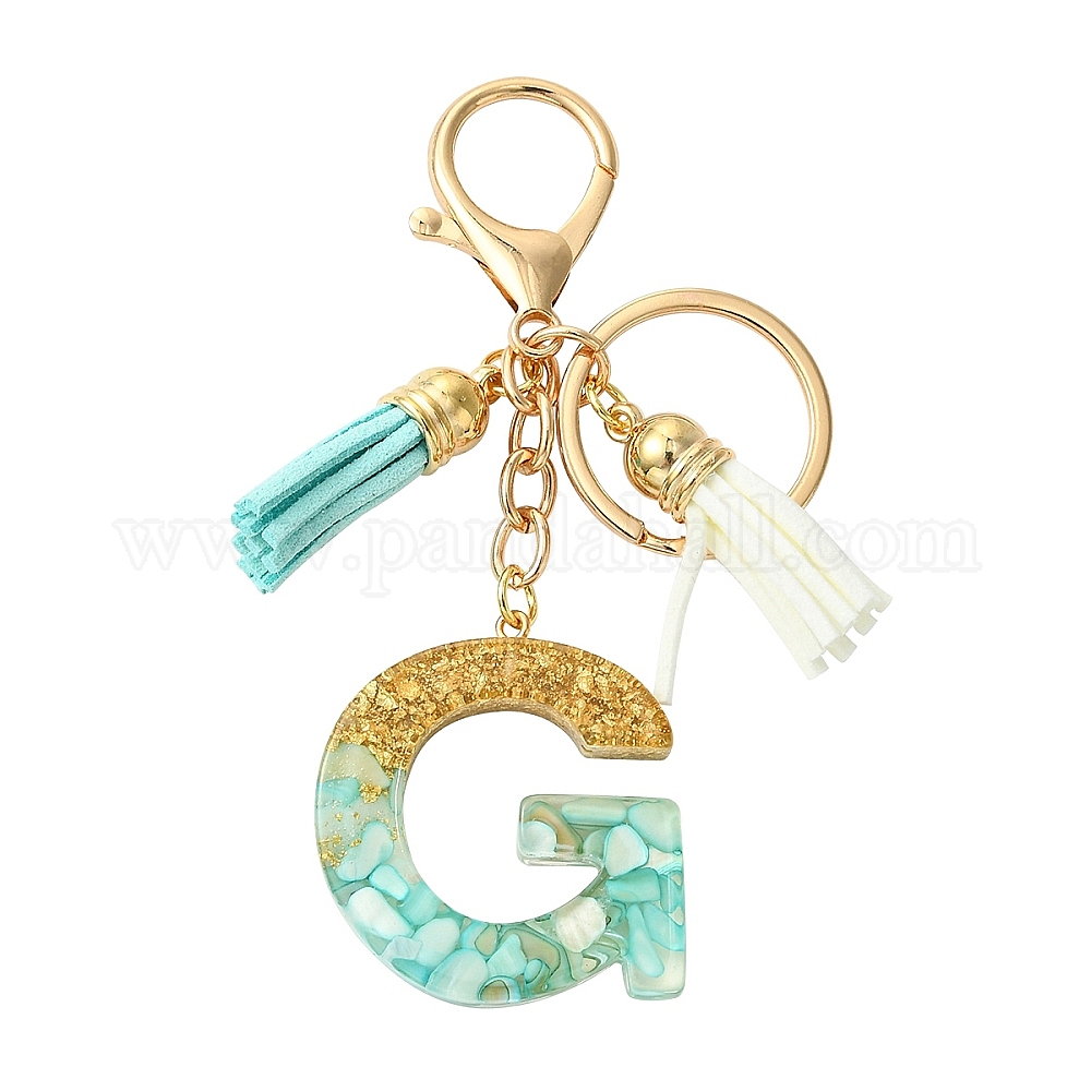 Wholesale Transparent Epoxy Resin Pendant Keychains - Pandahall.com