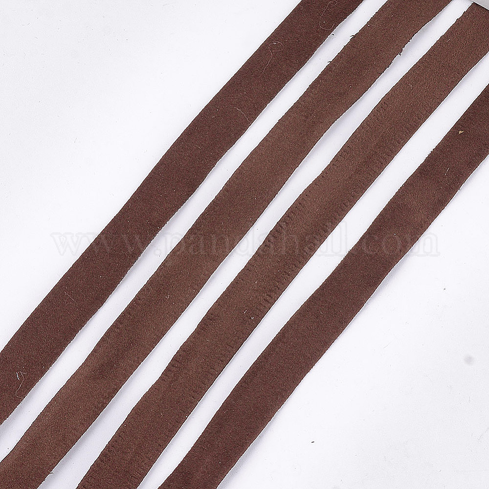 Wholesale Faux Suede Fabric Ribbon - Pandahall.com