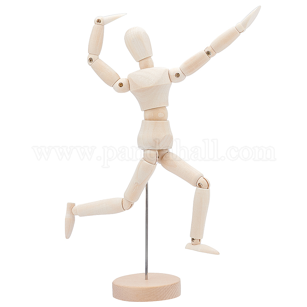 Wholesale Unfinished Blank Wooden Puppet - Pandahall.com