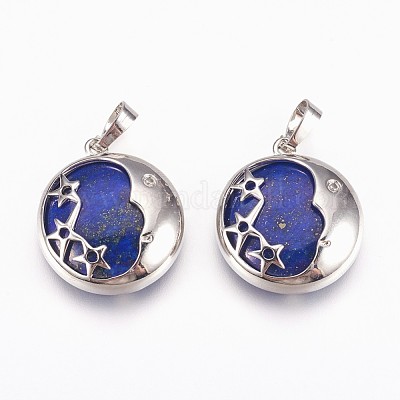 Wholesale Natural Lapis Lazuli Pendants - Pandahall.com