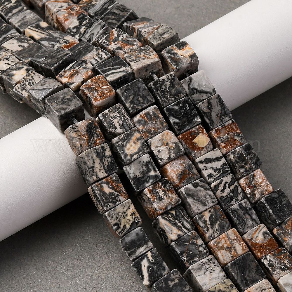 Wholesale Natural Map Stone Beads Strands - Pandahall.com
