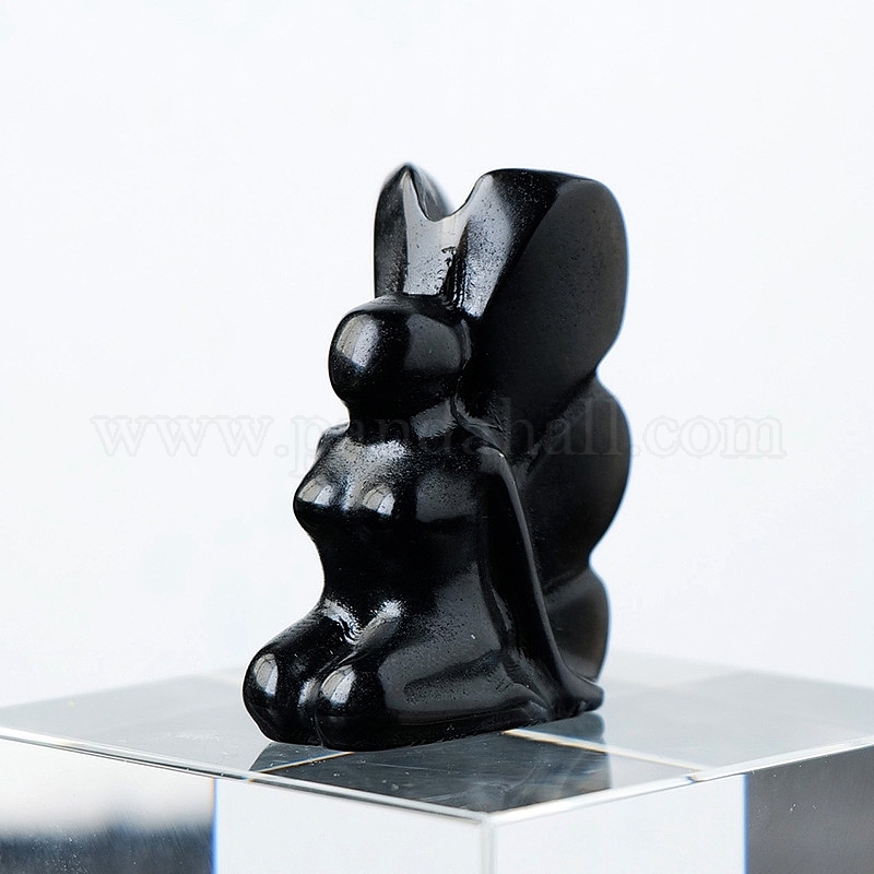 Wholesale Natural Obsidian Sculpture Display Decorations - Pandahall.com