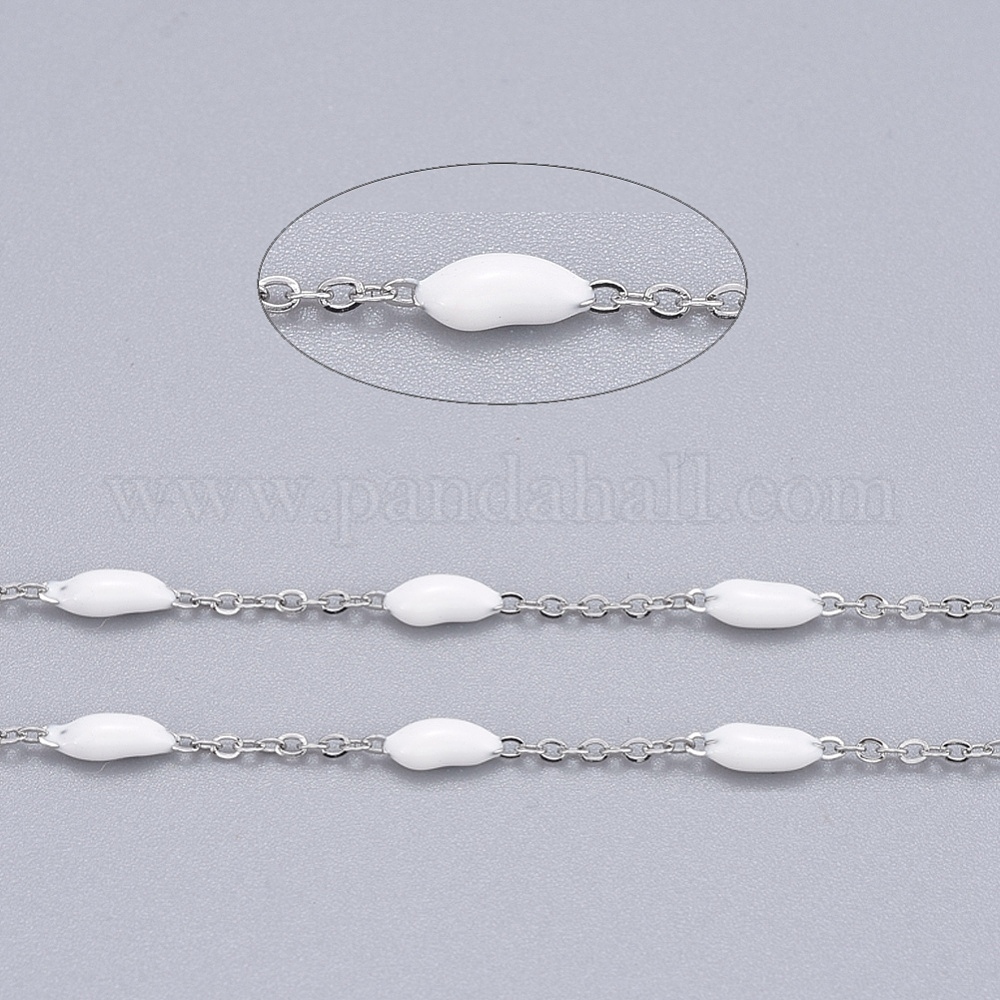 Wholesale Handmade Enamel Beaded Chains - Pandahall.com