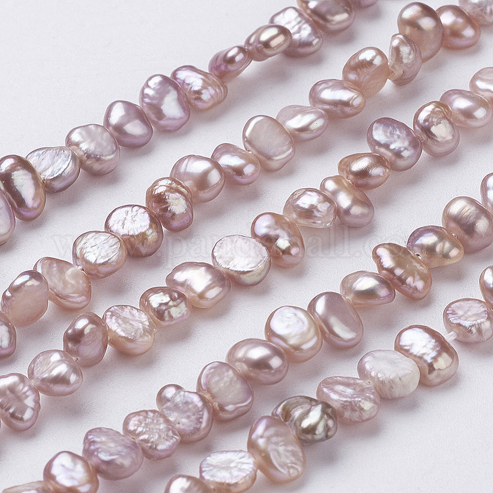 Wholesale Natural Cultured Freshwater Pearl Beads Strands - Pandahall.com