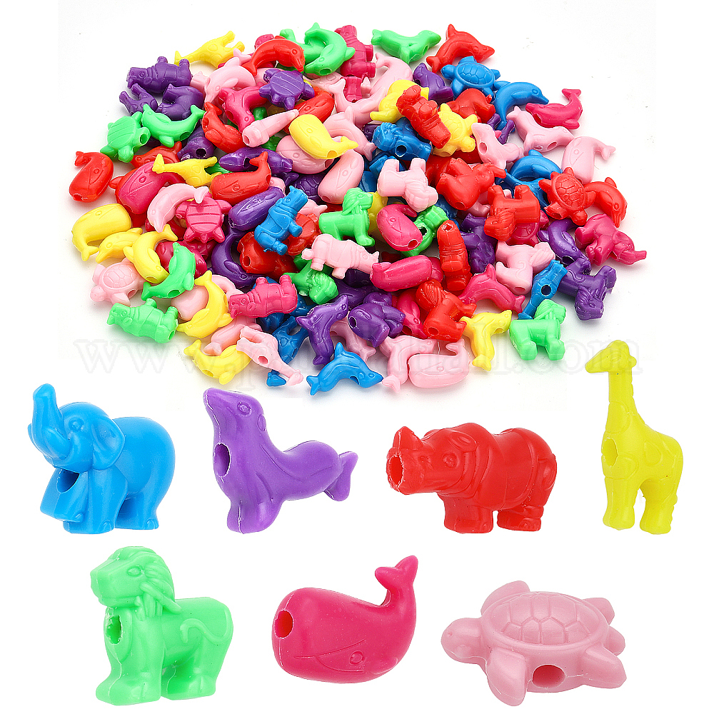 Wholesale 260g 2 Style Polystyrene Plastic Beads - Pandahall.com