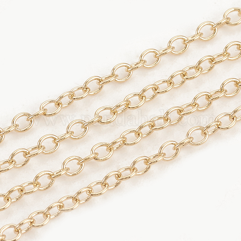 Wholesale Brass Cable Chains - Pandahall.com
