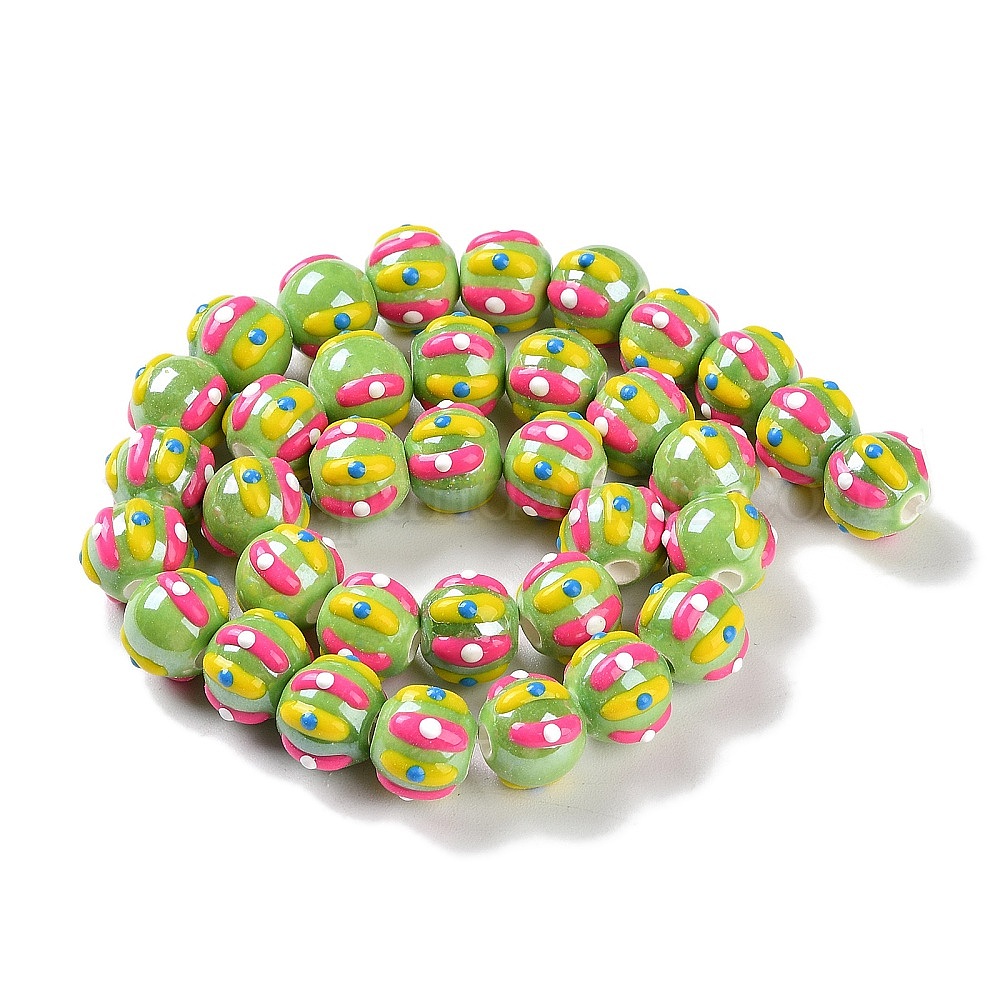 Wholesale Handmade Porcelain Beads Strands - Pandahall.com