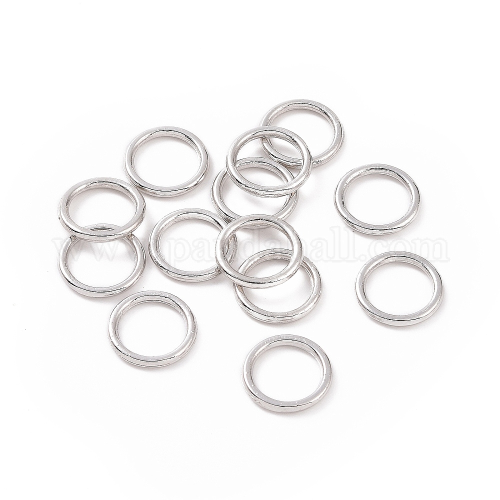 Wholesale Alloy Soldered Closed Jump Rings - Pandahall.com