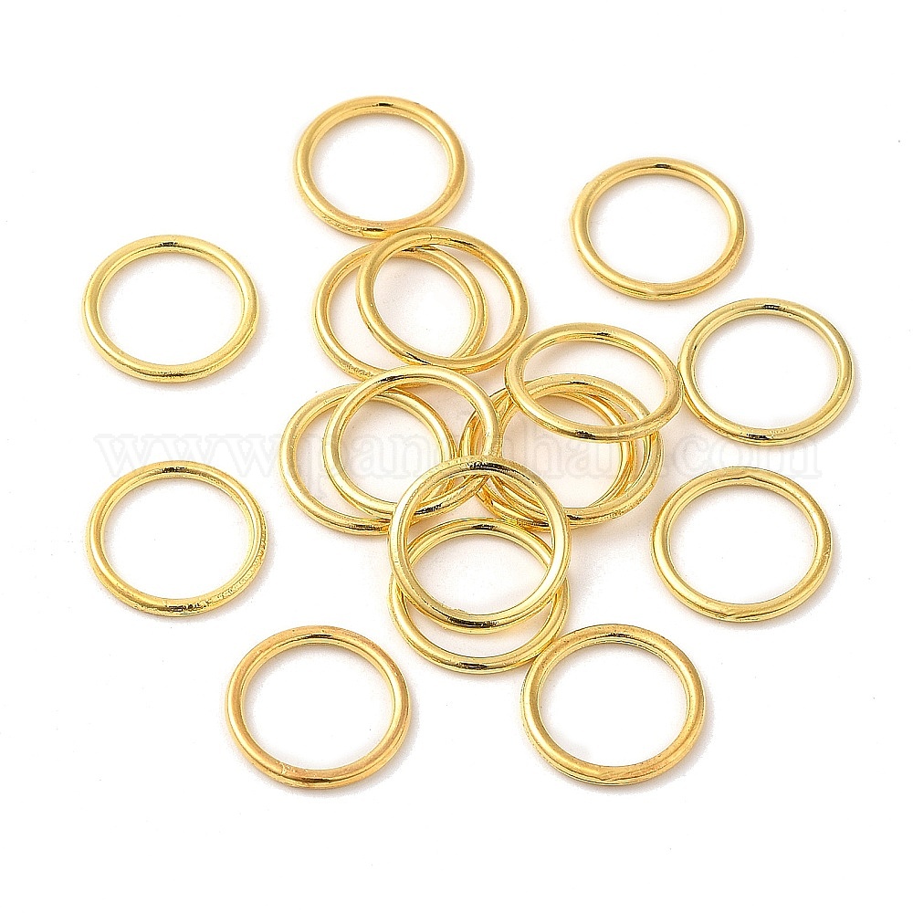 Wholesale Alloy Soldered Closed Jump Rings - Pandahall.com