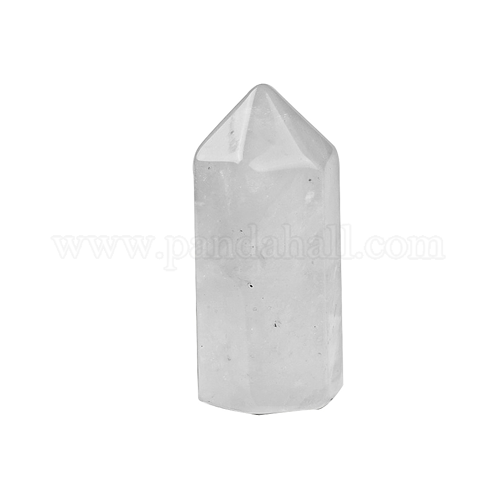 Wholesale Pointed Tower Natural Quartz Crystal Healing Stone Wands ...