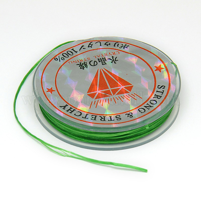 Wholesale Flat Elastic Crystal String - Pandahall.com