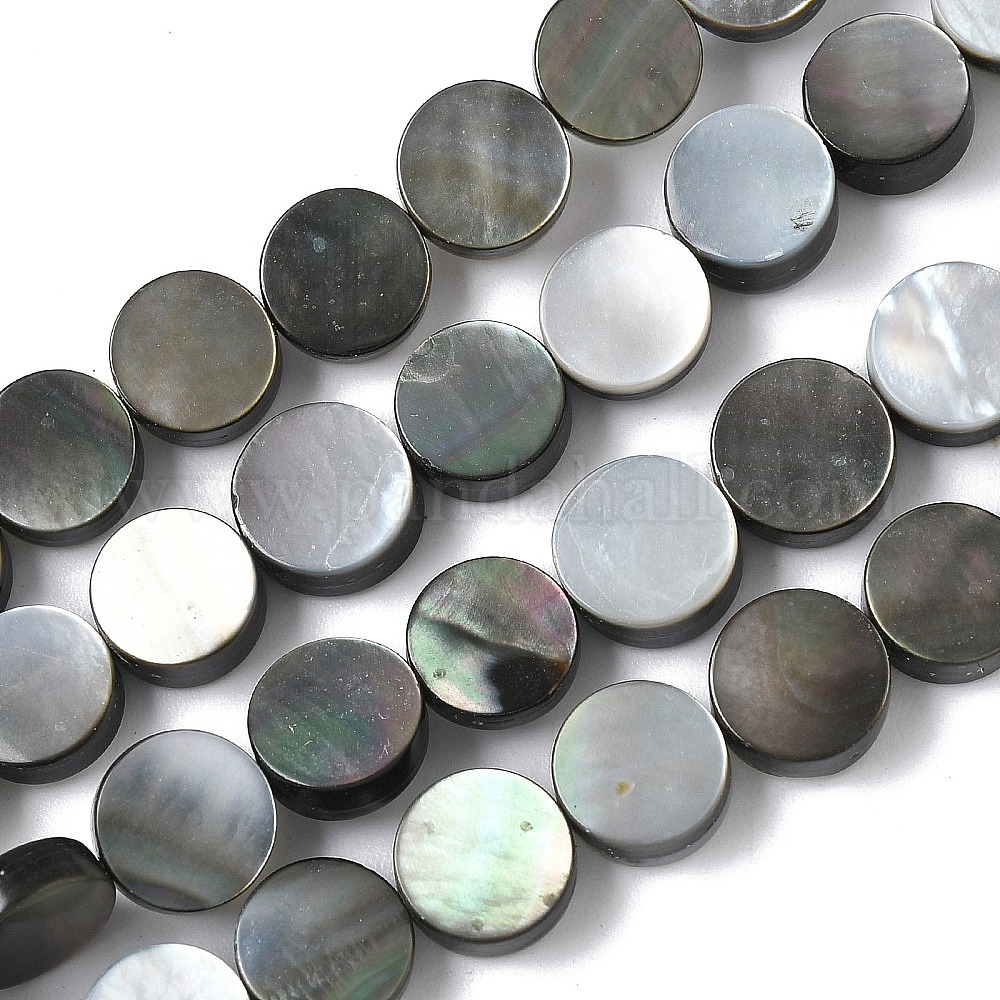 Wholesale Natural Black Lip Shell Beads Strands - Pandahall.com