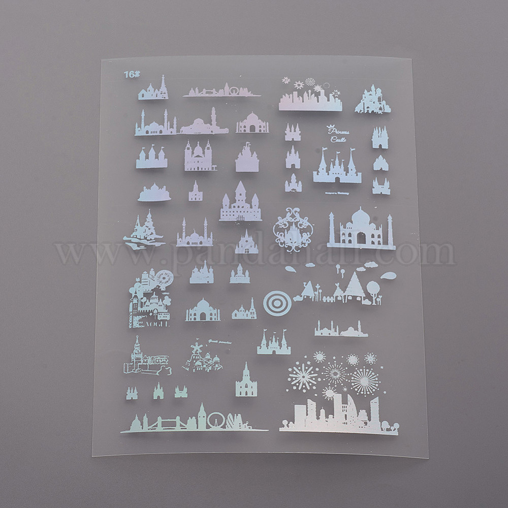 Wholesale Waterproof Transparent Plastic Stickers - Pandahall.com