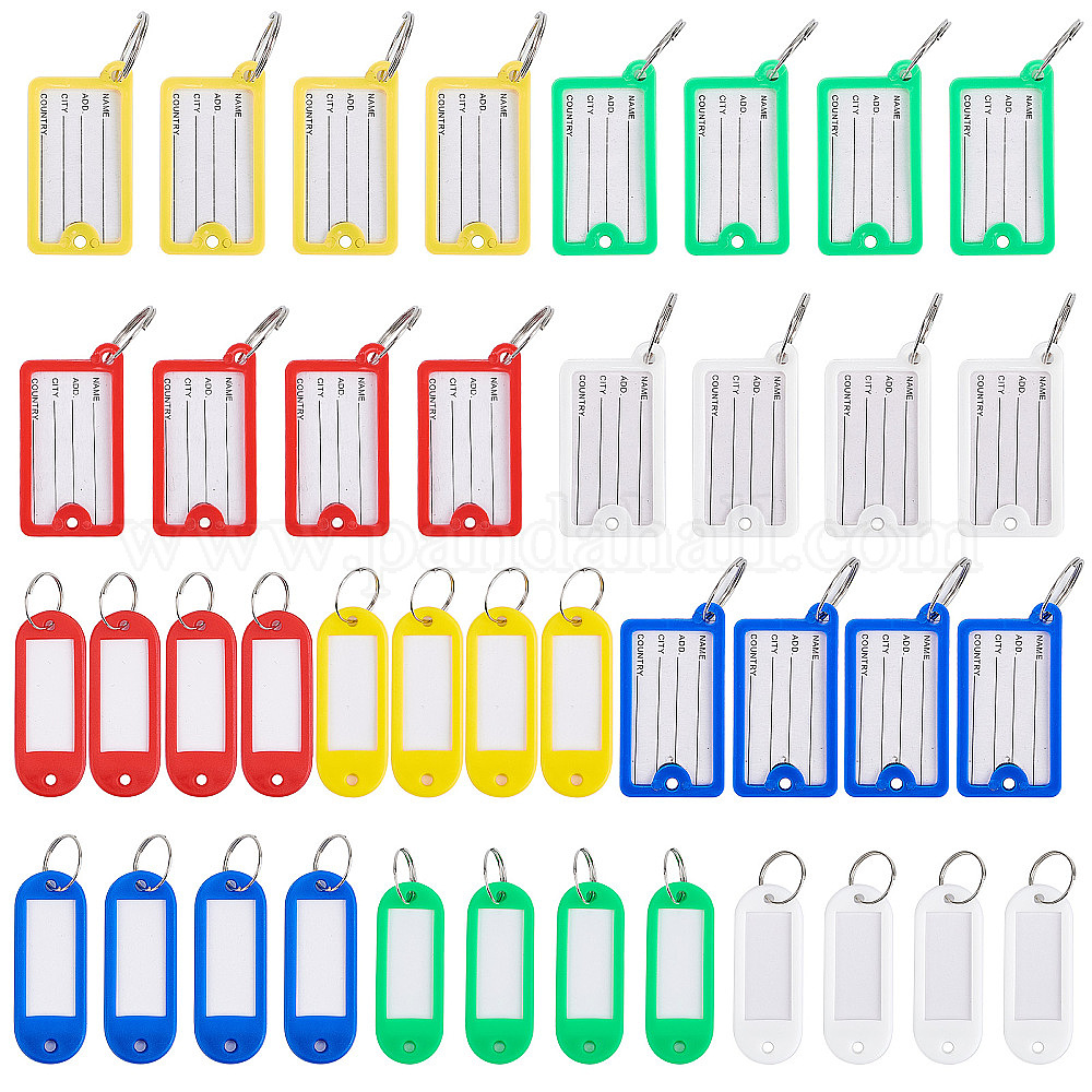 Wholesale Polyethylene(PE) & Polypropylene(PP) Key Tags - Pandahall.com