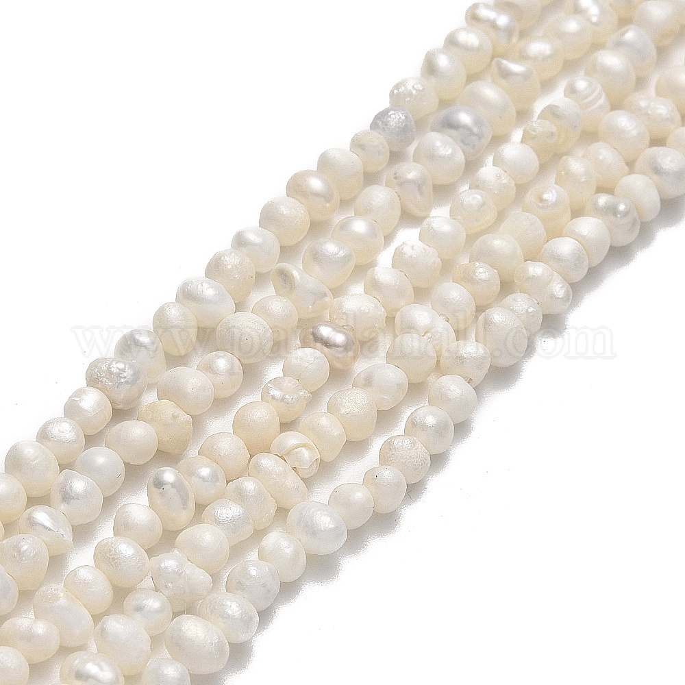 Wholesale Natural Cultured Freshwater Pearl Beads Strands - Pandahall.com
