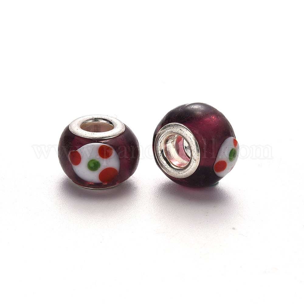 Wholesale Handmade Lampwork European Beads - Pandahall.com