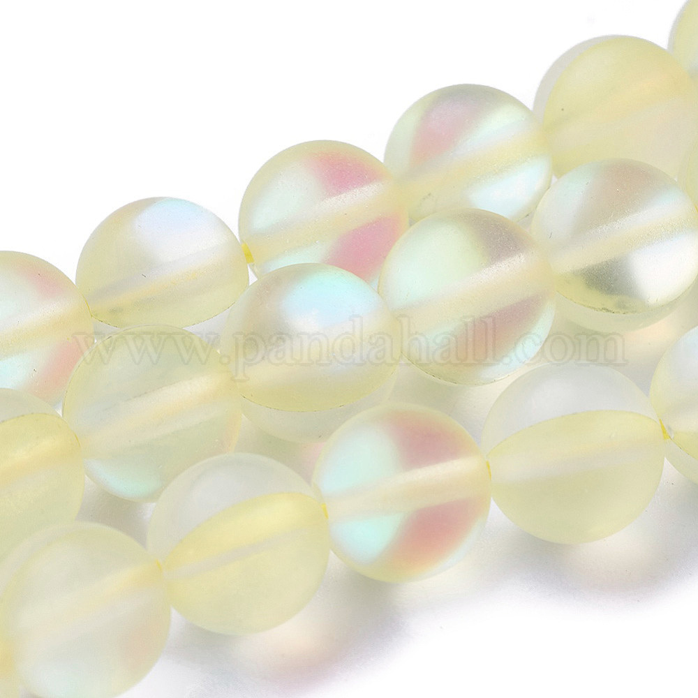 Wholesale Synthetic Moonstone Beads Strands - Pandahall.com