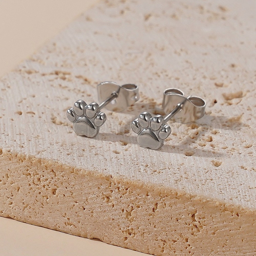 Wholesale 304 Stainless Steel Stud Earrings for Women - Pandahall.com